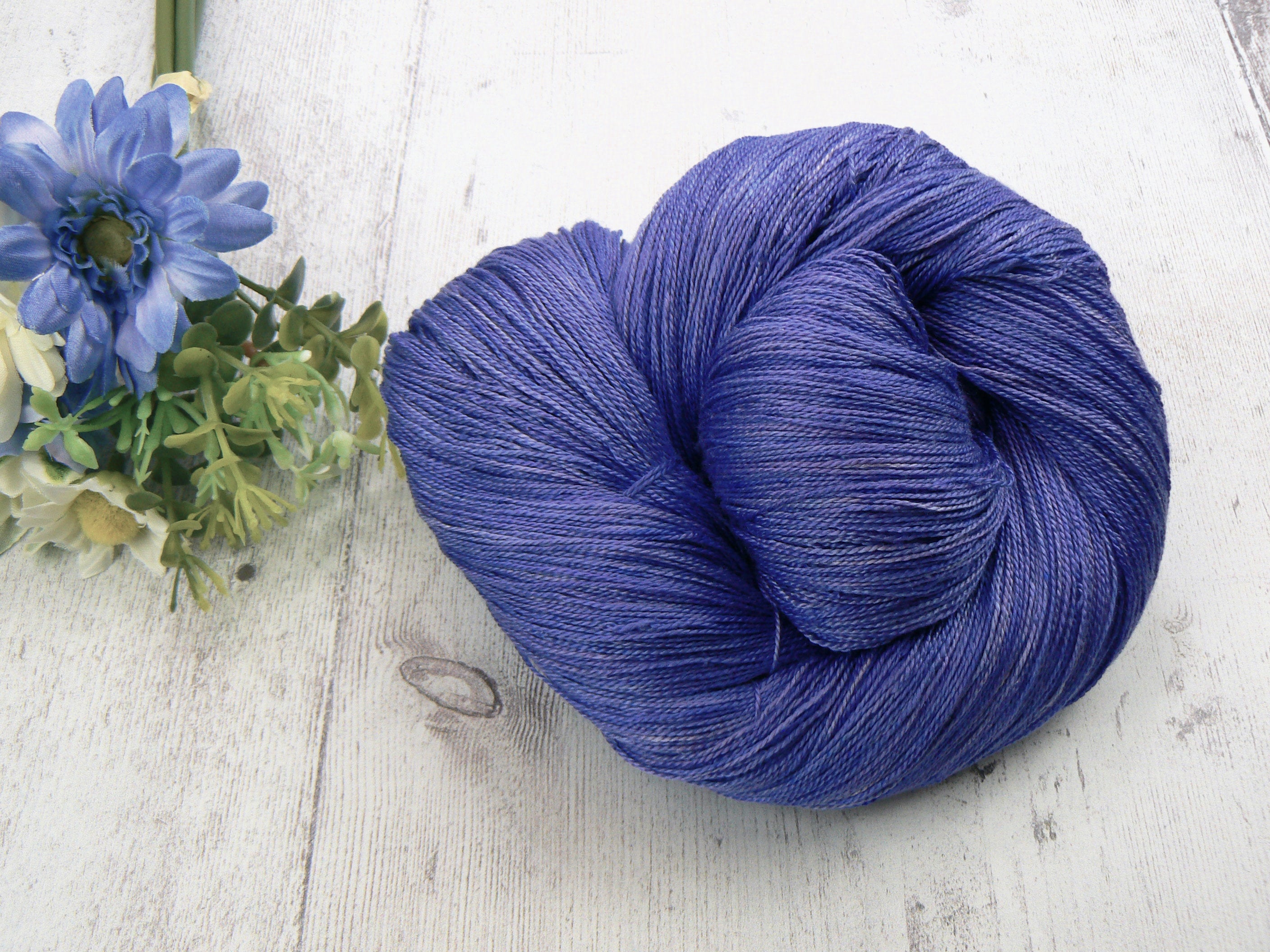 Blue is the Night, Spun Silk Lace – Watercolours and Lace